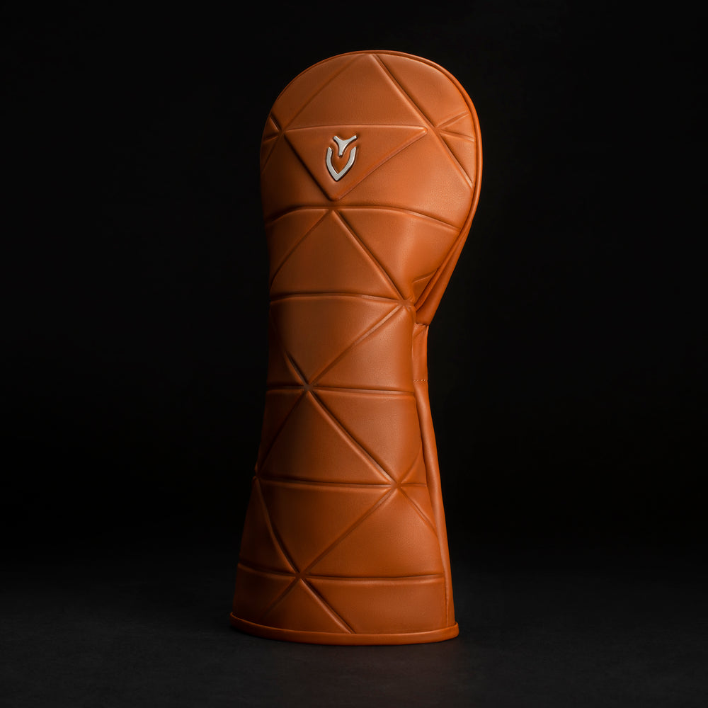 Geometric Headcover | Heritage Brown