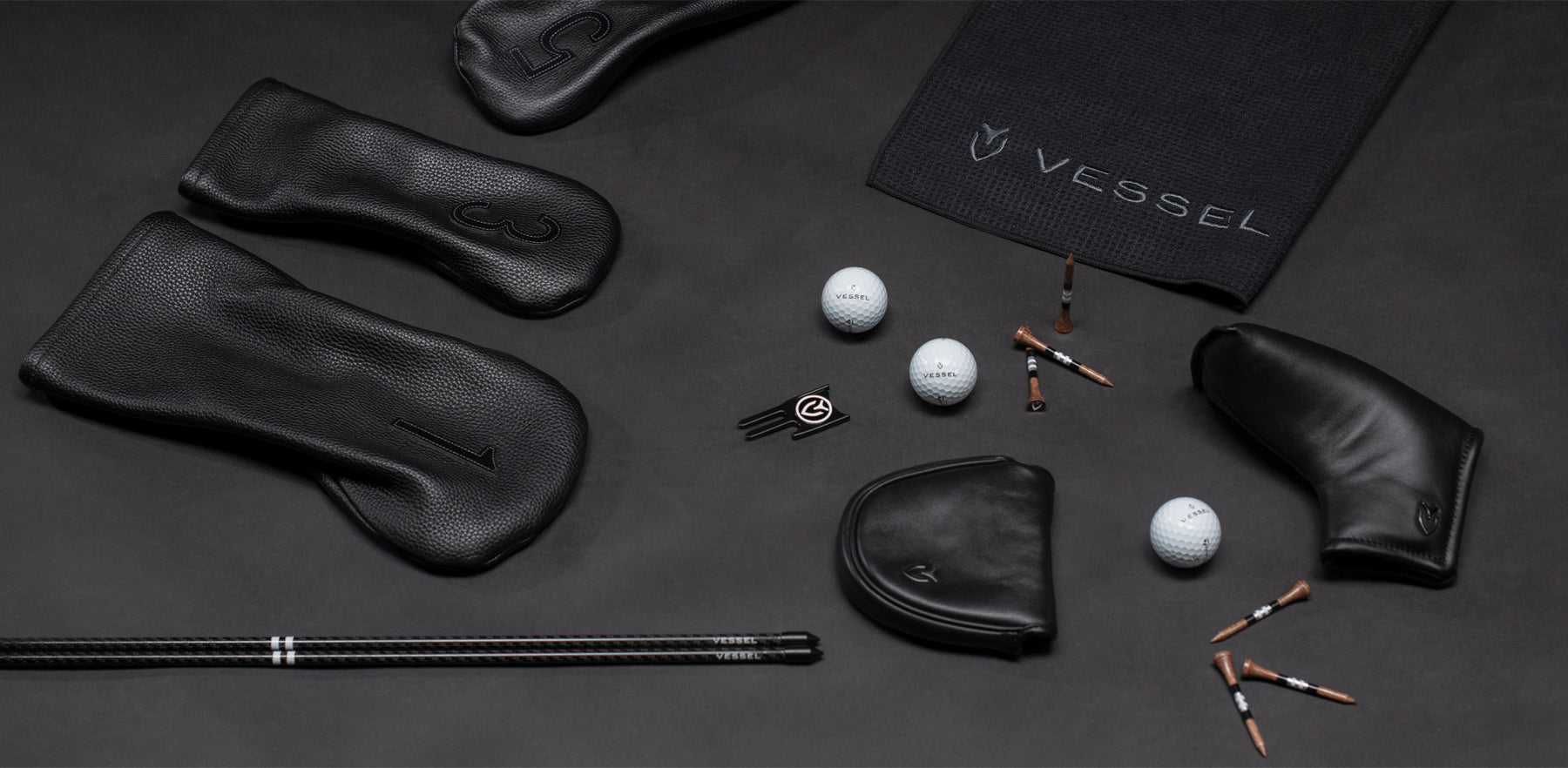 Golf Bag Straps | Premium Accessories by VESSEL
