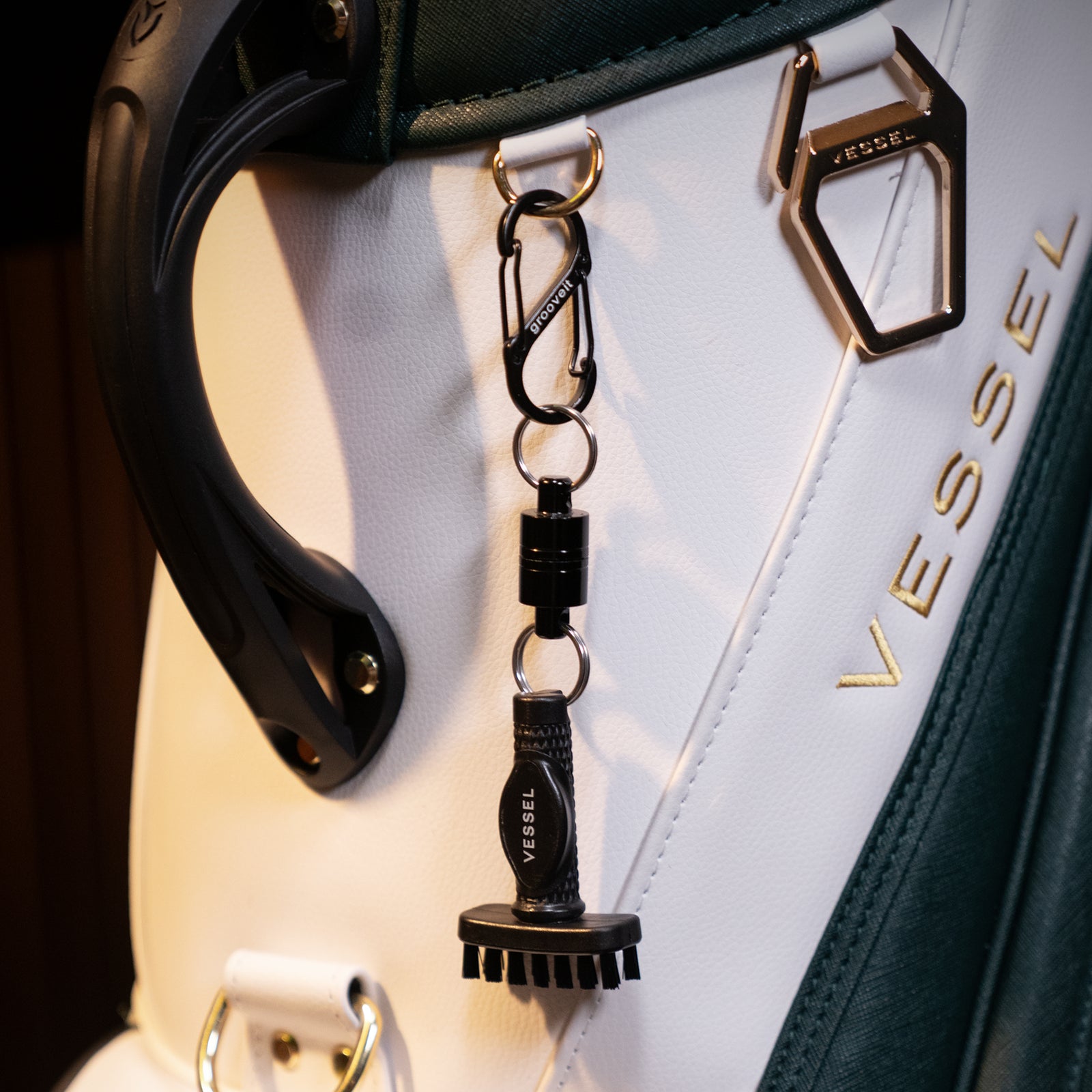 VESSEL x GrooveIt MiniG Brush | Golf Accessories