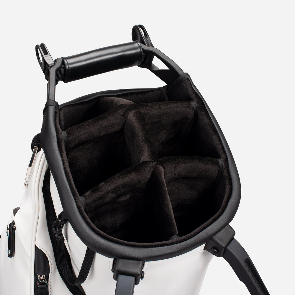 Player V Golf Stand Bag | Premium Golf Bag - White