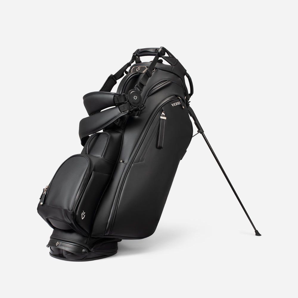 Player V Pro Golf Stand Bag | Premium Design - Black