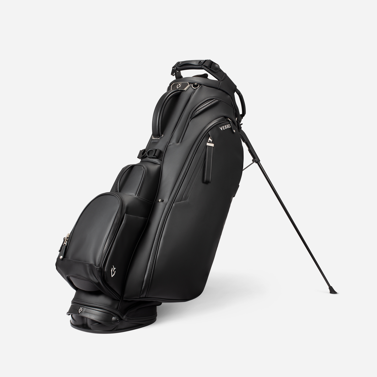 Player V Pro Golf Stand Bag | Premium Design - Black