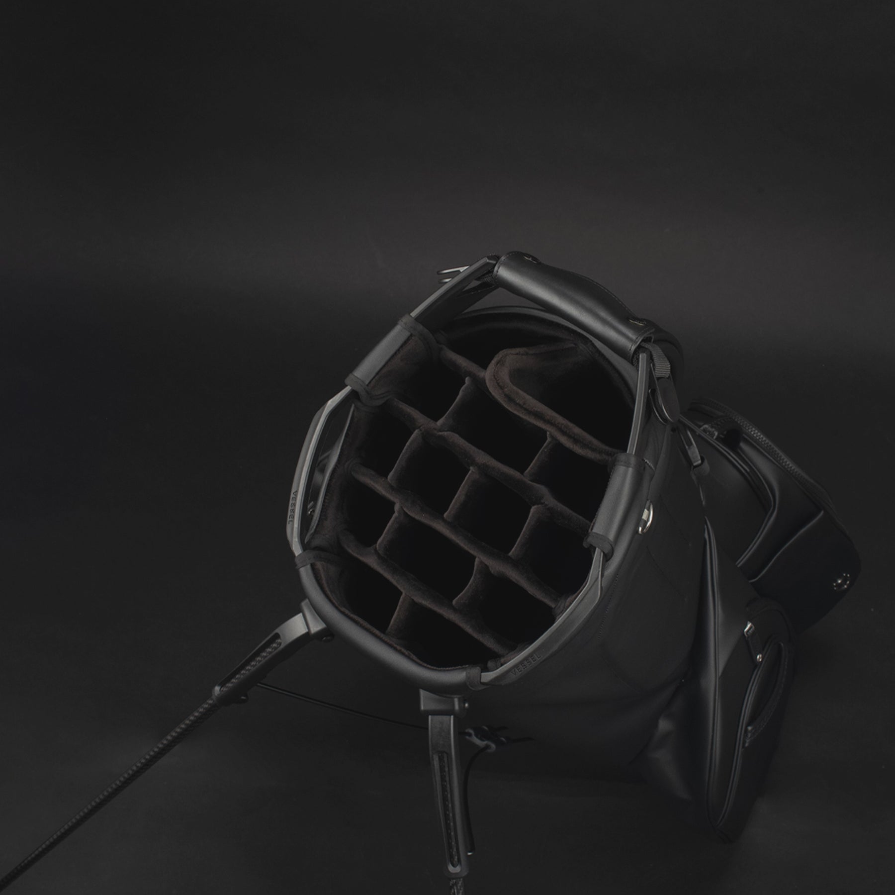 Player V Pro Golf Stand Bag | Premium Design - Black