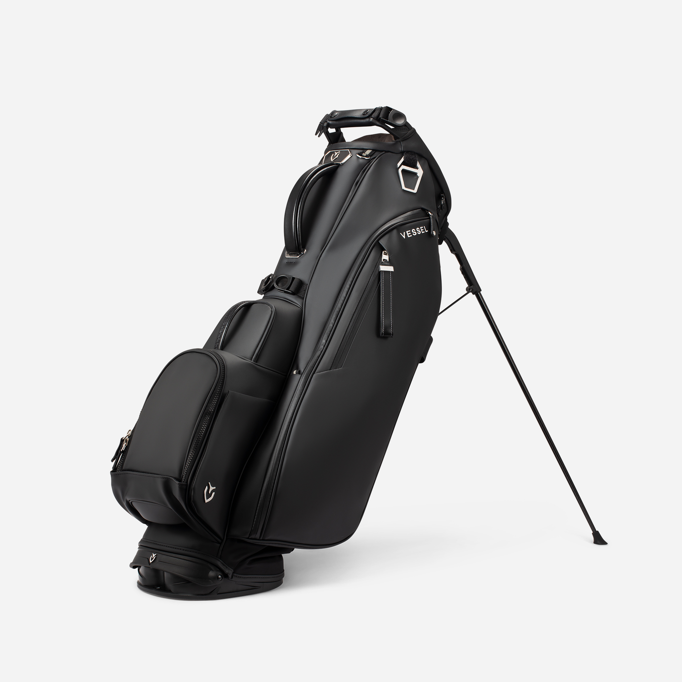 Player V Golf Stand Bag | Premium Golf Bag - Black