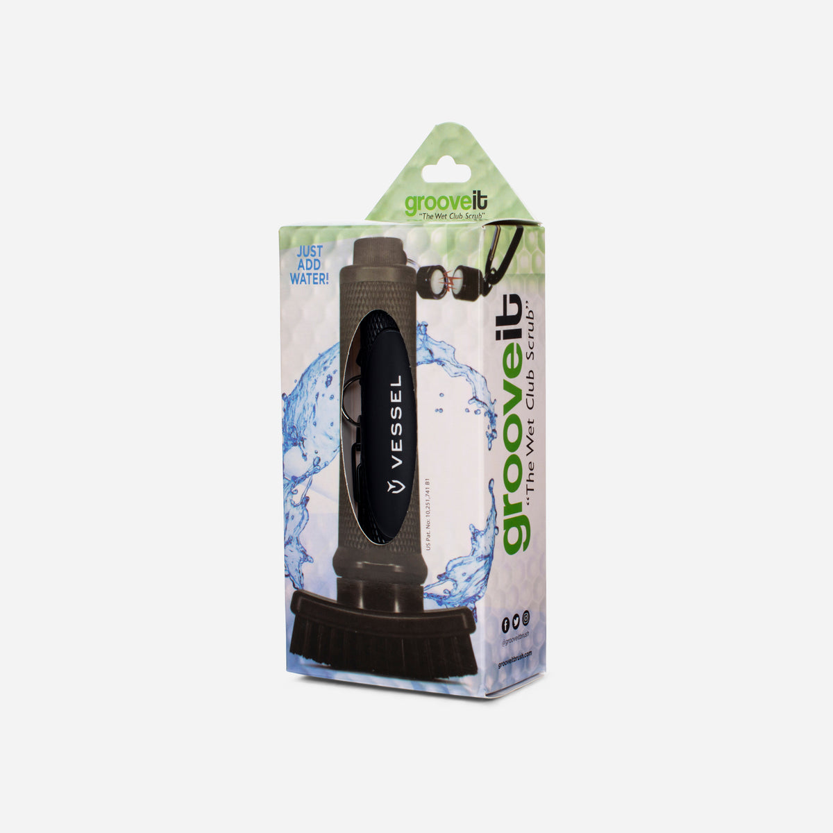 VESSEL x GrooveIt Brush | Golf Accessory | VESSEL Golf