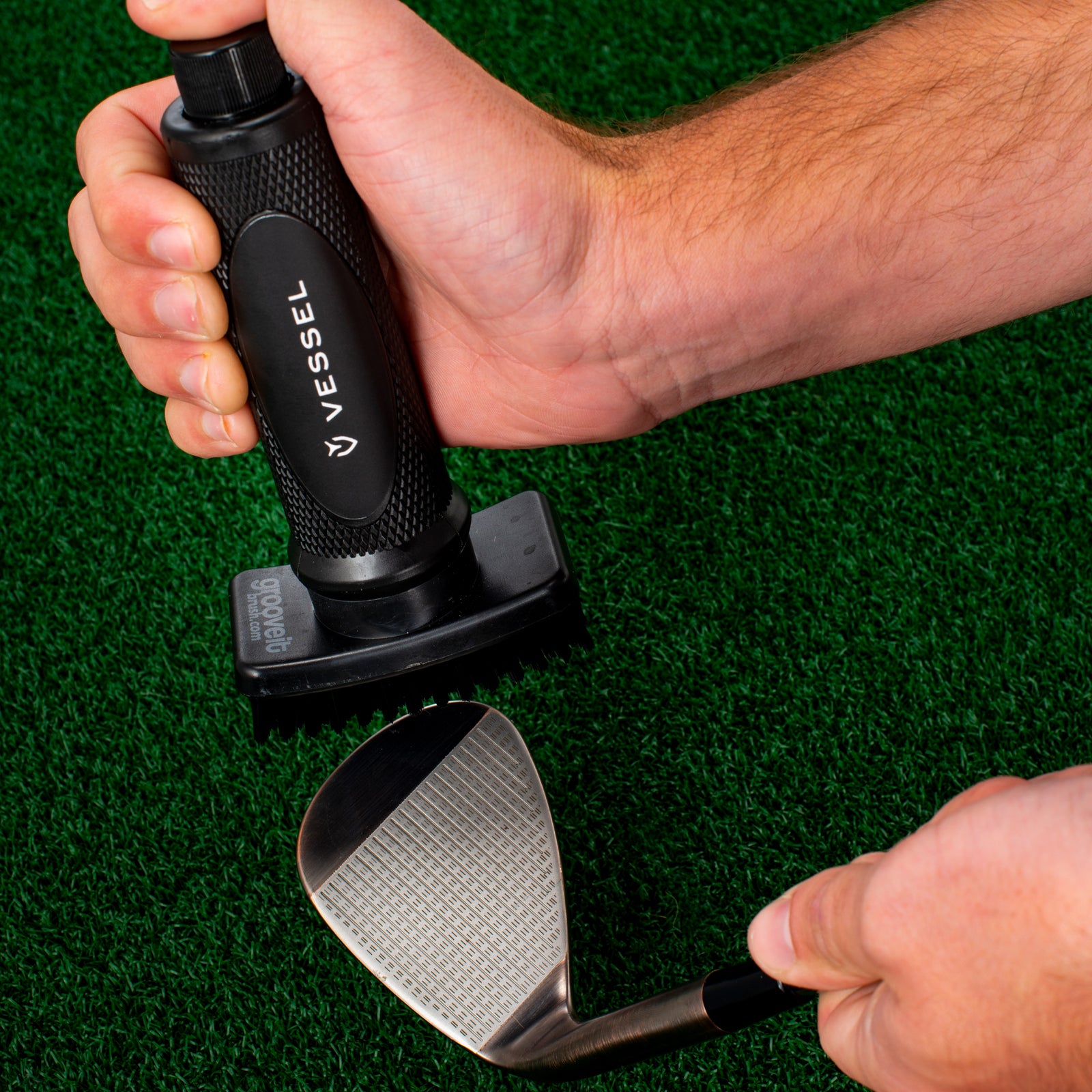 VESSEL x GrooveIt Brush | Golf Accessory | VESSEL Golf