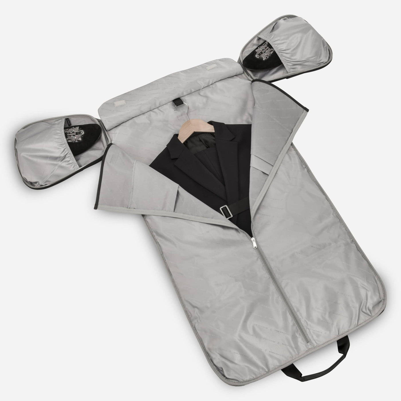 Signature Garment Duffel Bag | Leather Garment Duffel Bag | VESSEL